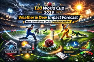 T20 World Cup 2026 Weather & Dew Impact Forecast